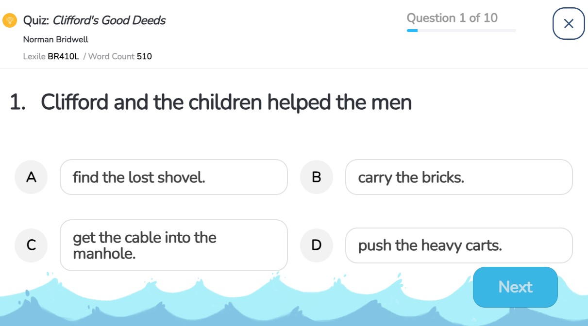 부산영어도서관 - 영어독서진단(LitPro) - 영어독서진단(LitPro) 운영 안내